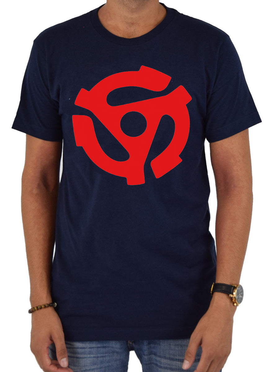 45 Record Spindle Symbol T-Shirt – Five Dollar Tee Shirts